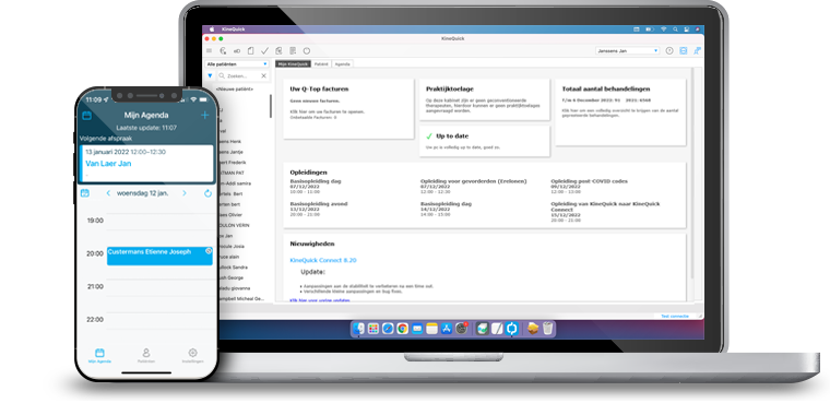 CareConnect Physiotherapist & KineQuick, deux logiciels de ...