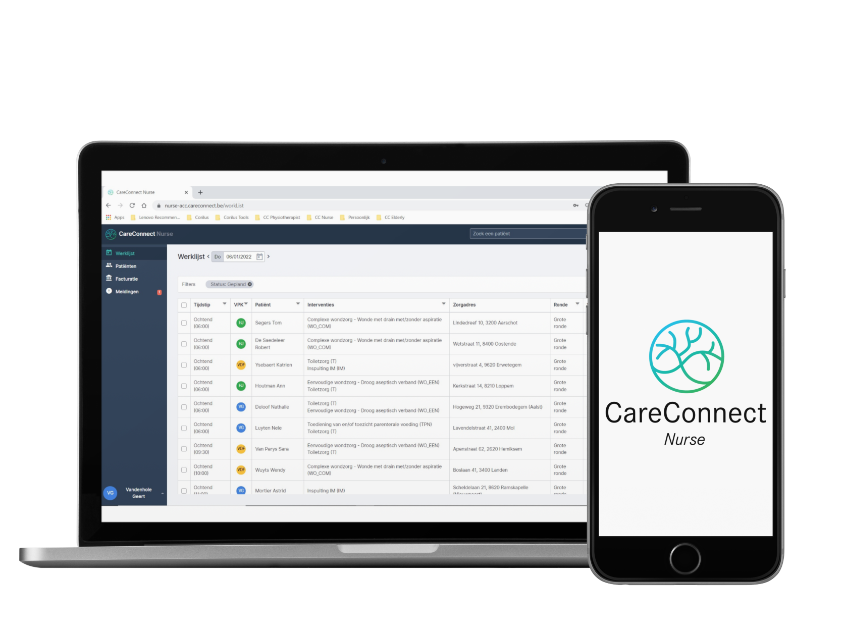 Welkom op de CareConnect Nurse webinar